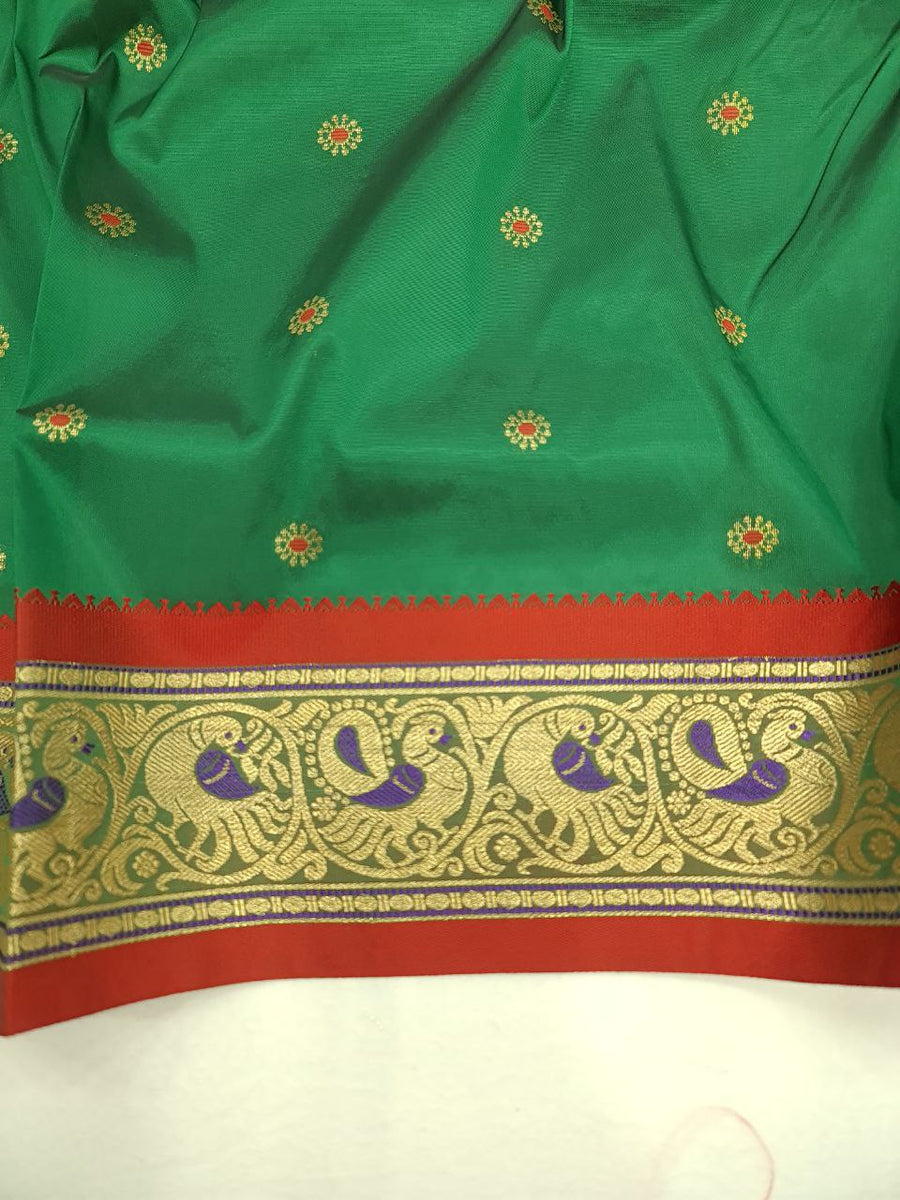 Chandrapriya Semi Paithani Saree CH5 I – Shankari Paithani